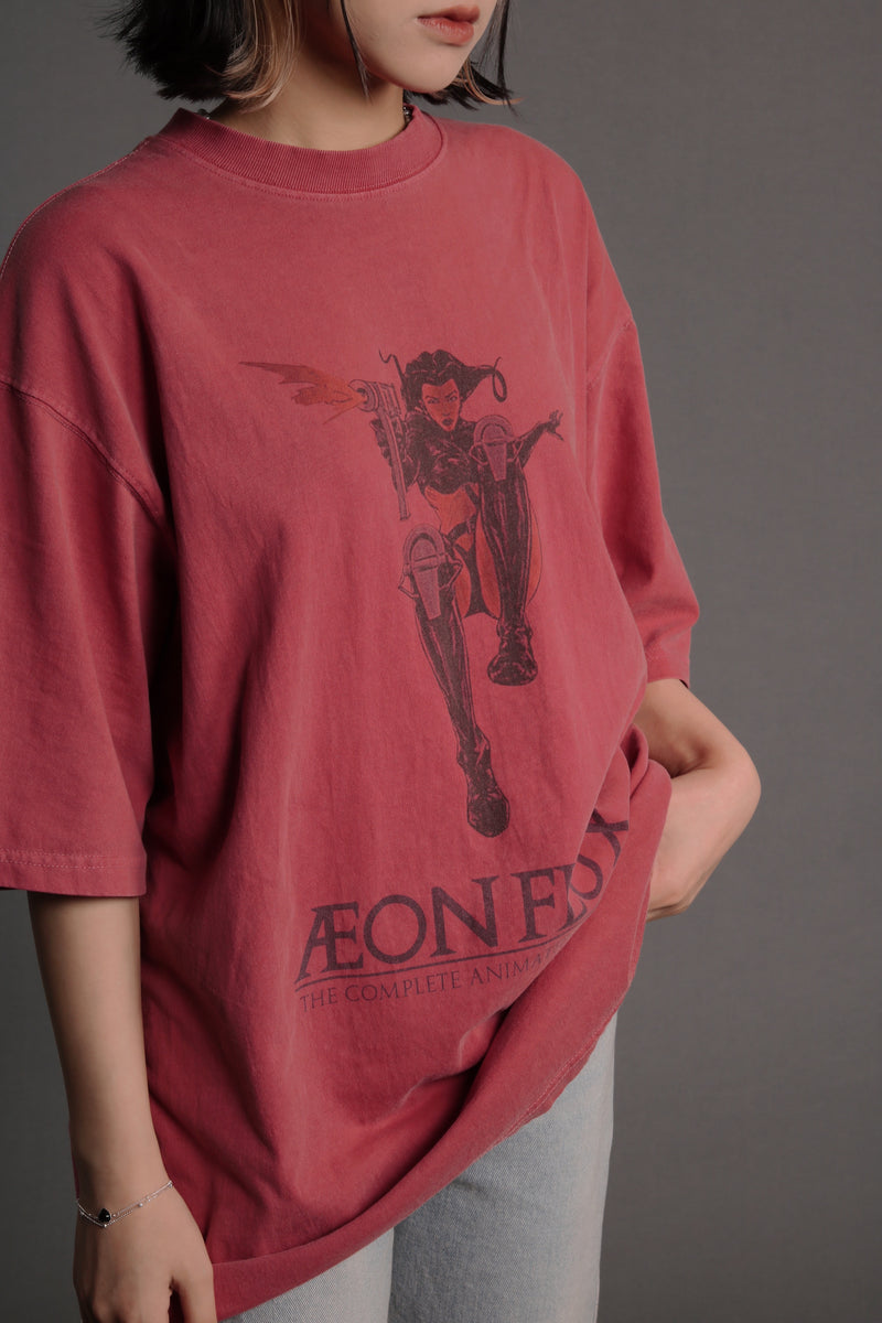 AEON FLUX Tee (Red) – Ukiyo Doll